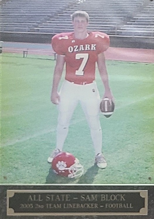 Ozark Tigers - Click on any item for an interactive display